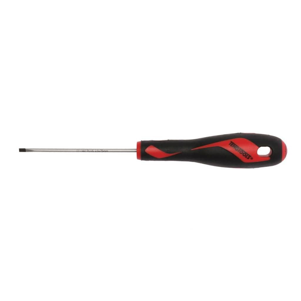 Teng Tools 2.5mm / 3/32 Inch x 75mm / 3 Inch Long Flat Type Slotted ...