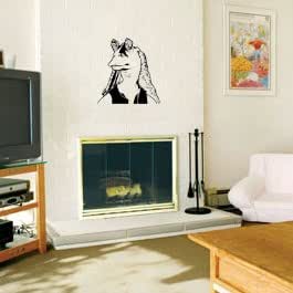 Amazon.com: Star Wars Jar Jar Binx 1 vinyl wall art decal : Everything Else