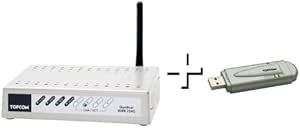 Topcom 54 Mbps Wireless USB Set, consisting of Skyracer WBR 254g WLAN ...