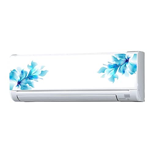 woopme® Blue Flower Petal AC Sticker for Home Bedroom Stylish Split Air ...