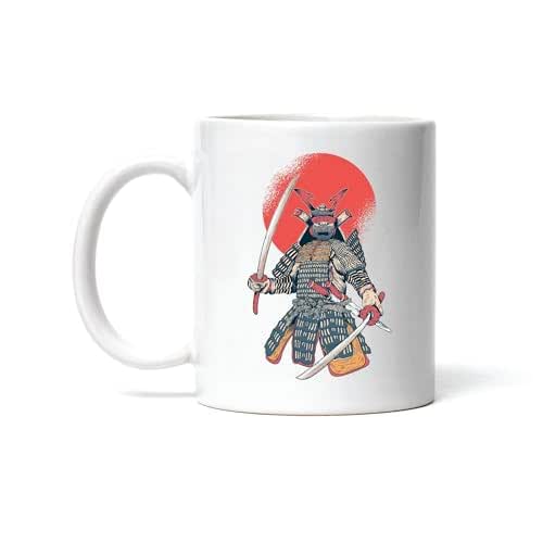 Amazon.com: Japanese Samurai Warrior Gift Katana Swords and Grungy Red ...