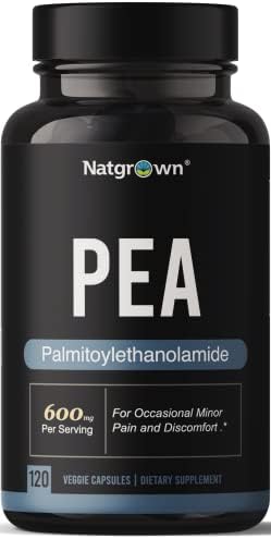 Amazon.com: Natgrown Palmitoylethanolamide Pea Supplement 600 mg - 120 ...
