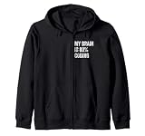 ・ブランド:TooMerch Funny Quotes Store・製造元:TooMerch Funny Quotes Store・製造元/メーカー部品番号:69AG5FP7NGW・My Brain is 80% Coding・My Bra...