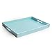 Accents by Jay Rectangular Tray with Handle, Teal : Amazon.ca: Home