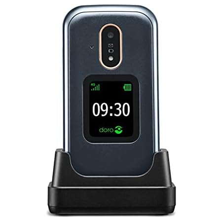 Doro 7080 7.11 mm (0.28") 130 g Grey, White Entry-level phone: Amazon ...