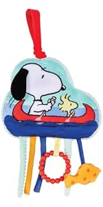 Amazon.com: KIDS PREFERRED Peanuts Charlie Brown Snoopy Plush Cuteeze ...