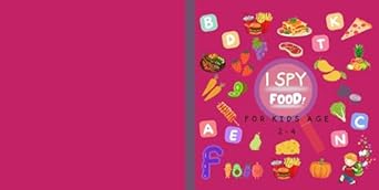 Amazon.com: I spy food! For Kids age 2-4: Alphabet learning, Children's ...