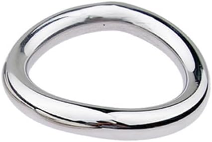Amazon.com: Metal Cock Ring Metal Penis Ring Testicle Ring Arc Ring ...