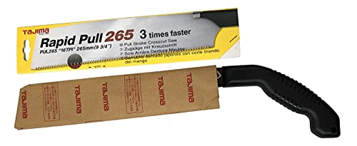 Tajima Rapid Pull Japanese Saw 265 mm + Additional Saw Blade – BigaMart