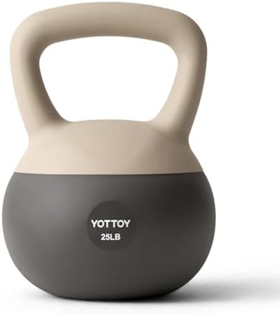 YOTTOY Soft Kettlebell, Set for Strength Training Kettlebells & Home ...