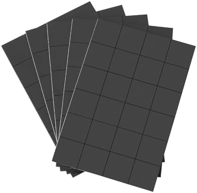 Amazon.com: Magnefic Magnetic Squares, 1 Tape Sheet of 70 Magnetic ...