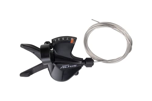Snapklik.com : Shimano Altus Right Shift Lever 9-Speed Bike Shift Lever ...