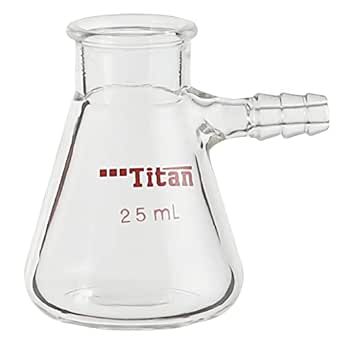 ADAMAS-BETA 25ml Micro Filter Flask Borosilicate Glass Filtering Flask ...