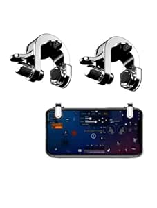 Amazon.com: Calonia Mobile Game Controller (100% Mechanical) Metal Sensitive Click Shoot and Aim ...