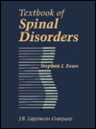 Textbook of Spinal Disorders: 9780397513468: Medicine & Health Science ...