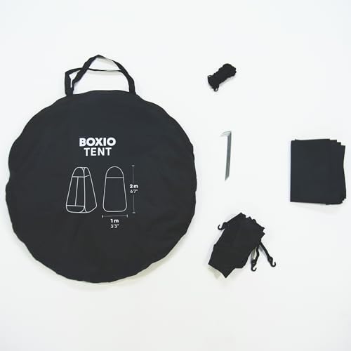 BOXIO - Tent: Pop Up Portable Camping Shower and Toilet Tent - Outdoor ...