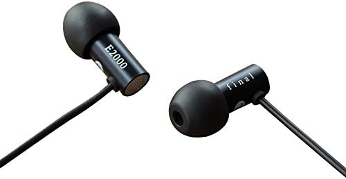 Amazon.com: Final E2000 in-Ear Headphones, Hi-Fi Sound Quality, Hires Certified, Award Winning ...