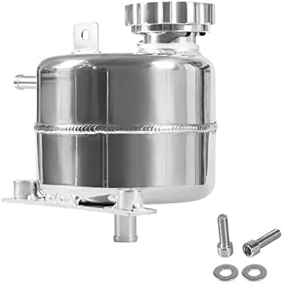 2.5L Aluminium Polished Radiator Coolant Water Overflow Expansion Tank ...