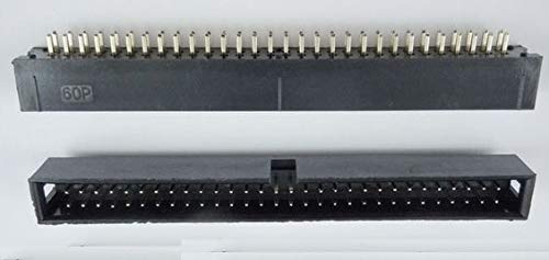 Gimax 40 Pcs Shrouded Box Header IDC Socket 2.54mm 2x30 Pin 60 P ...