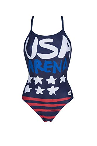 ARENA Country Flags Light Drop Back MaxLife One Piece - Want It All