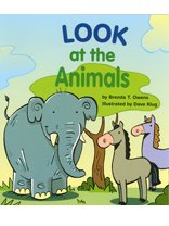 Amazon | Look Animal Guided Reading, 5pk Level K: Houghton Mifflin the ...