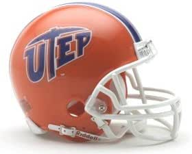 Amazon.com : Riddell UTEP Miners Mini Helmet : Sports Related ...