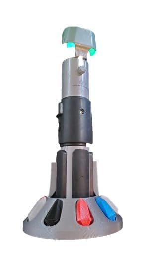 Amazon.com: Lightsaber Wall Mount Holder Savi's Workshop Holds 6 Kyber ...