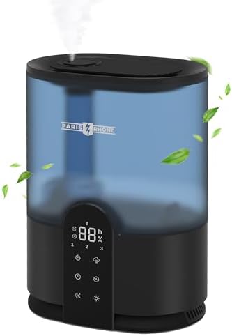 Amazon.com: COSTWAY Humidifier for Bedroom Large Room, 2.4 Gallon Warm & Cool Mist Top Fill ...