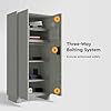 GODREJ INTERIO Storwel® M2 2-Door Steel Almirah (Prince Grey) (1-Year ...