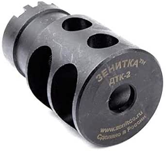Amazon | Samoon Zenit DTK-2 ハイダー マズル ブレーキ コンペンセーター 14 mm逆ネジ 24 mm ...