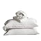 Simple&Opulence 100% Linen Sheet Set with Embroidery Stone Washed 4 ...