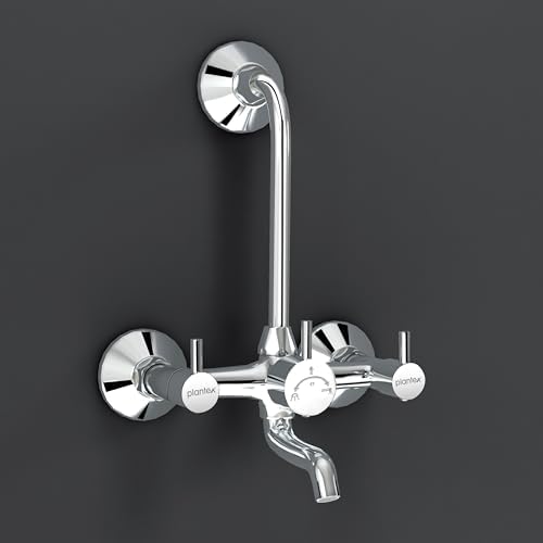 WATERTEC Pvc Polished Wall Mixer Water Tap ( White ) : Amazon.in: Home ...