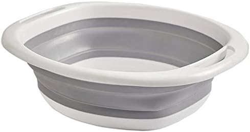 Portable Foldable Wash Basin with Hanging Hole, Multipurpose Outdoor ...