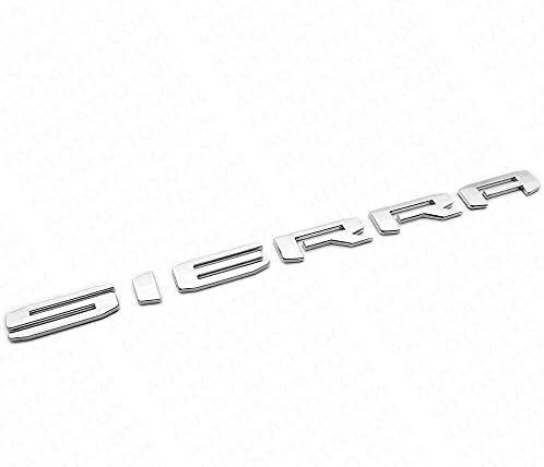 Amazon.com: 1PCS 2019 2020 2021 Sierra Letters Emblems 3D Pickup Badge ...