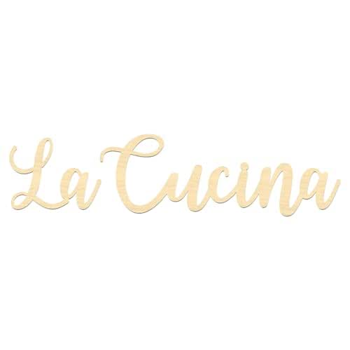 Amazon.com: La Cucina Sign- Italian Kitchen Wording : Home & Kitchen