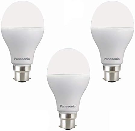 Panasonic 10W B22 LED Cool Day Light Bulb, Pack of 3, (PBUM13107-pk3 ...