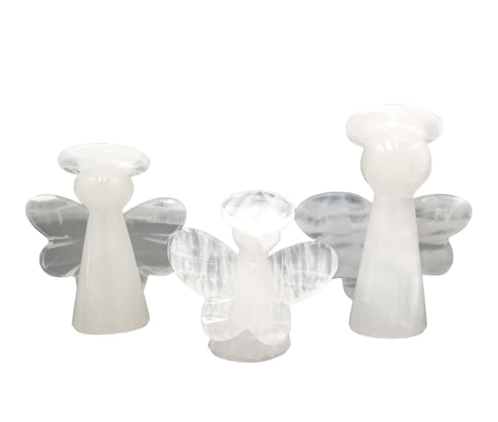 Angelitos de Marmol y Onix Para Decorar o para Recuerdos, Recuerdos de bautizo, comunion, etc ...