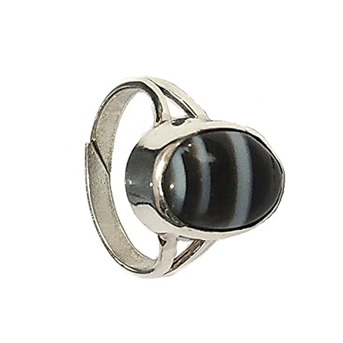 Buy Jewelswonder 8 to 9 Carat Sulemani Hakik Ring Original Natural Line ...