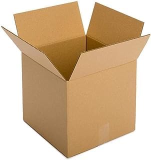 RS Traders 3 Ply Brown 10x10x10 Inches Corrugated Boxes Pack of 50 For ...