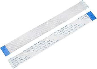 SLVC FFC Cable 16 Pin 1mm Pitch 100mm Length(Reverse Side) Flex FPC ...