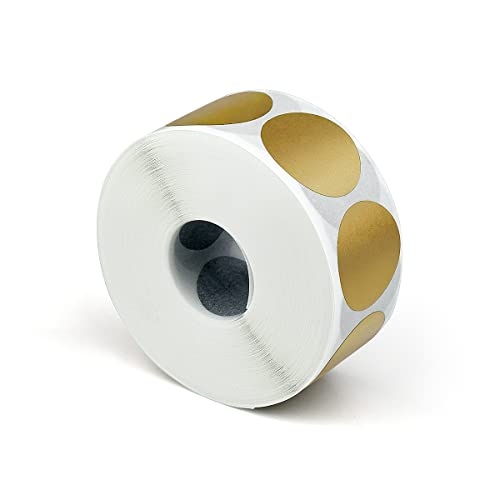 Snapklik.com : 1 Roll 1000 Pcs 1 Round Scratch Off Stickers Labels Self ...