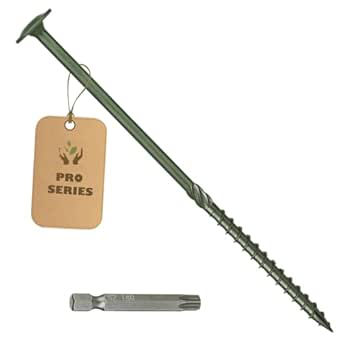 5/16 x 11 inch Heavy-Duty Wood Screws, Long Construction Screws for ...