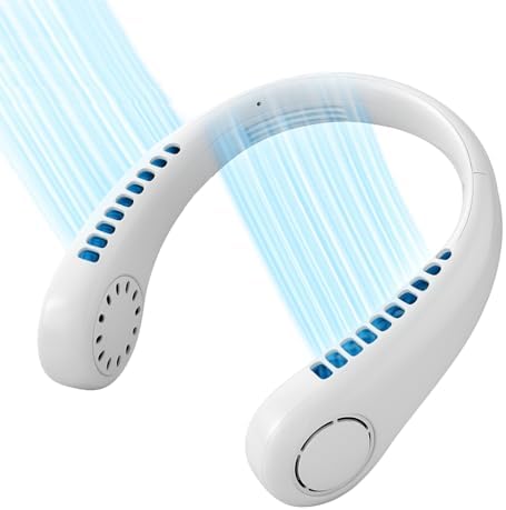 DIY TECH UK - CoolBlast Flex - Portable Neck Fan - Adjustable - Hands ...