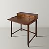 Amazon.com: Solid Wood Home Office Computer Desk with Drawers, Pull-Out ...