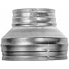 Repa Market 4" to 3" Inch Male Fit Round Duct Reducer - Galvanized ...