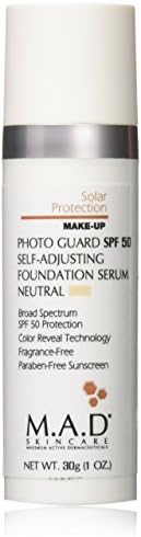 Amazon.com : M.A.D SKINCARE SOLAR PROTECTION: Photo Guard SPF 50 Self ...