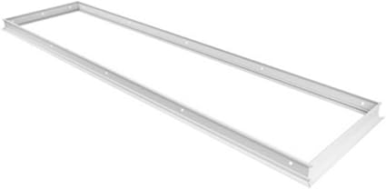 LumeGen 1x4 FT Flat Panel Surface Mount for Drywall - Durable Flange ...