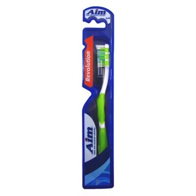 Amazon.com: Aim Revolution Toothbrush (Soft) with Massage Bristles and ...