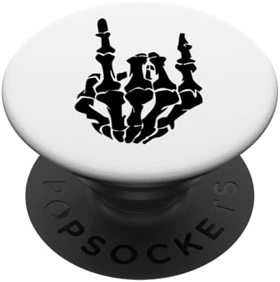 Amazon.com: Heavy Metal Rock Skeleton Hand Decal Music Lovers Gifts ...