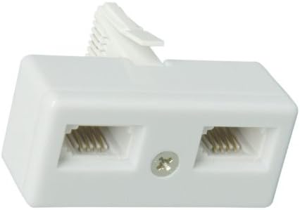 electrosmart Double / 2 Way Telephone Socket Splitter/Adaptor ~ Fits BT ...
